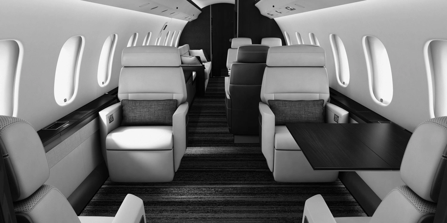Global 6000 Private Jet - Long-distance private jet charter with Jet Miles